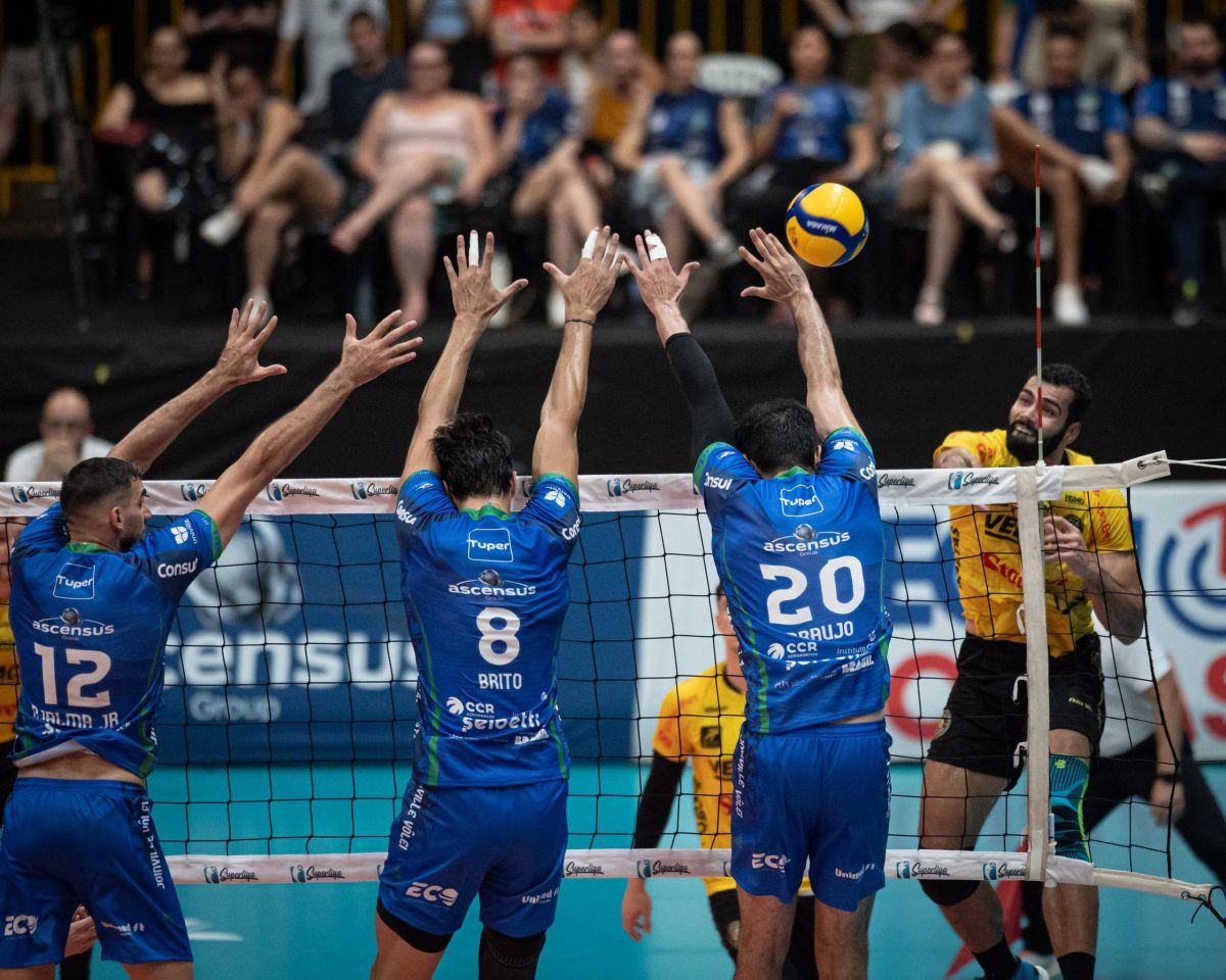 Joinville Vôlei domina partida, vence o Guarulhos e assume a sétima ...