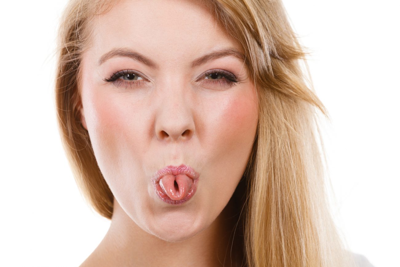 O que significa uma pessoa conseguir enrolar a língua