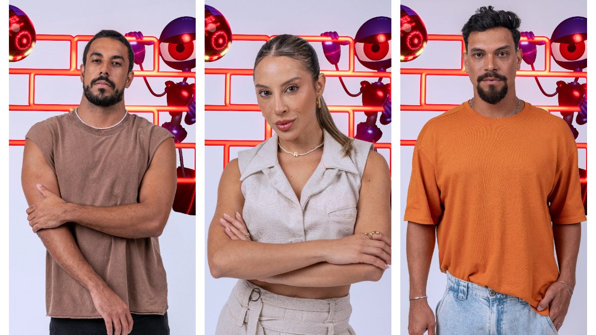 Enquete BBB 25: Quem deve ser eliminado entre Maike, Renata e Vinícius? Vote