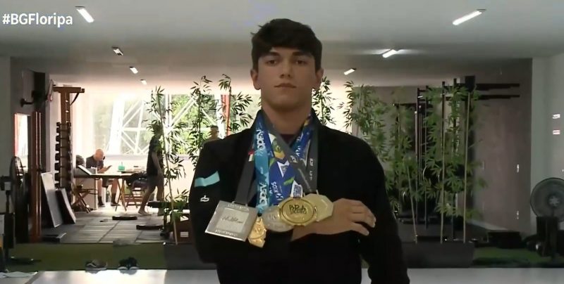 Jiu-jitsu em SC: jovem lutador tem preparação de profissional para o ...