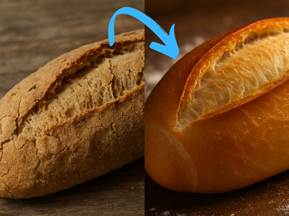 Ressuscite o pão duro com este truque simples; fica como novo em minutos!
