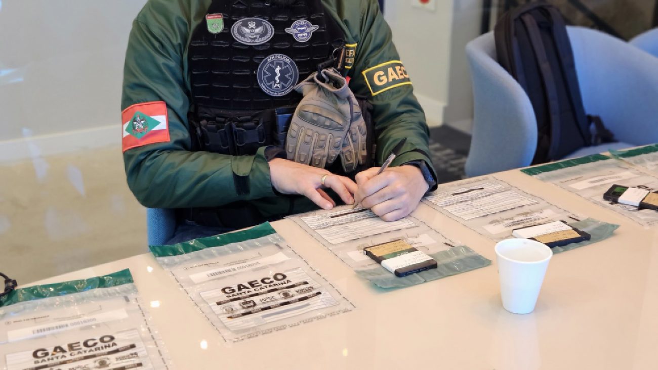 SC tem 16 operações do Gaeco e recupera R$ 1 bilhão em 2025