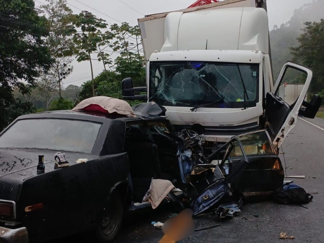 Acidente na BR-470 em SC: escola lamenta morte de aluna