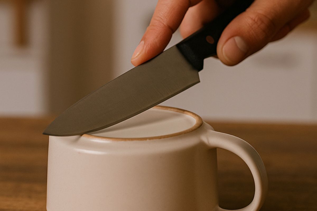 Como afiar facas em casa sem amolador: 5 truques práticos e seguros