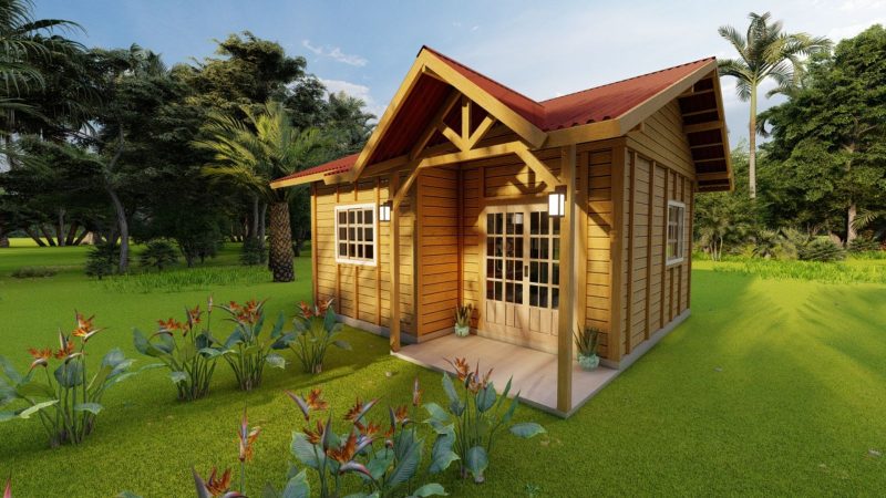 Modelos de casas pré-fabricadas por até R$ 50 mil