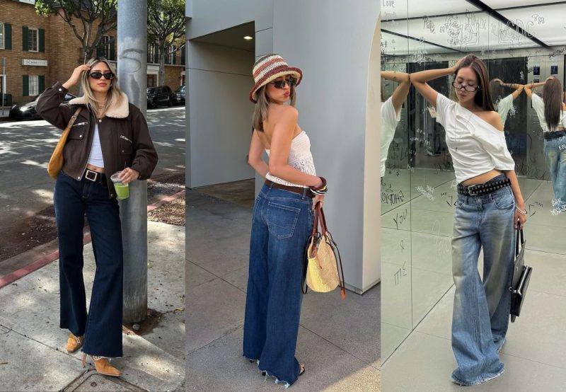 O jeans com a barra desfiada, que sua mãe odiava nos anos 2000, é a ...