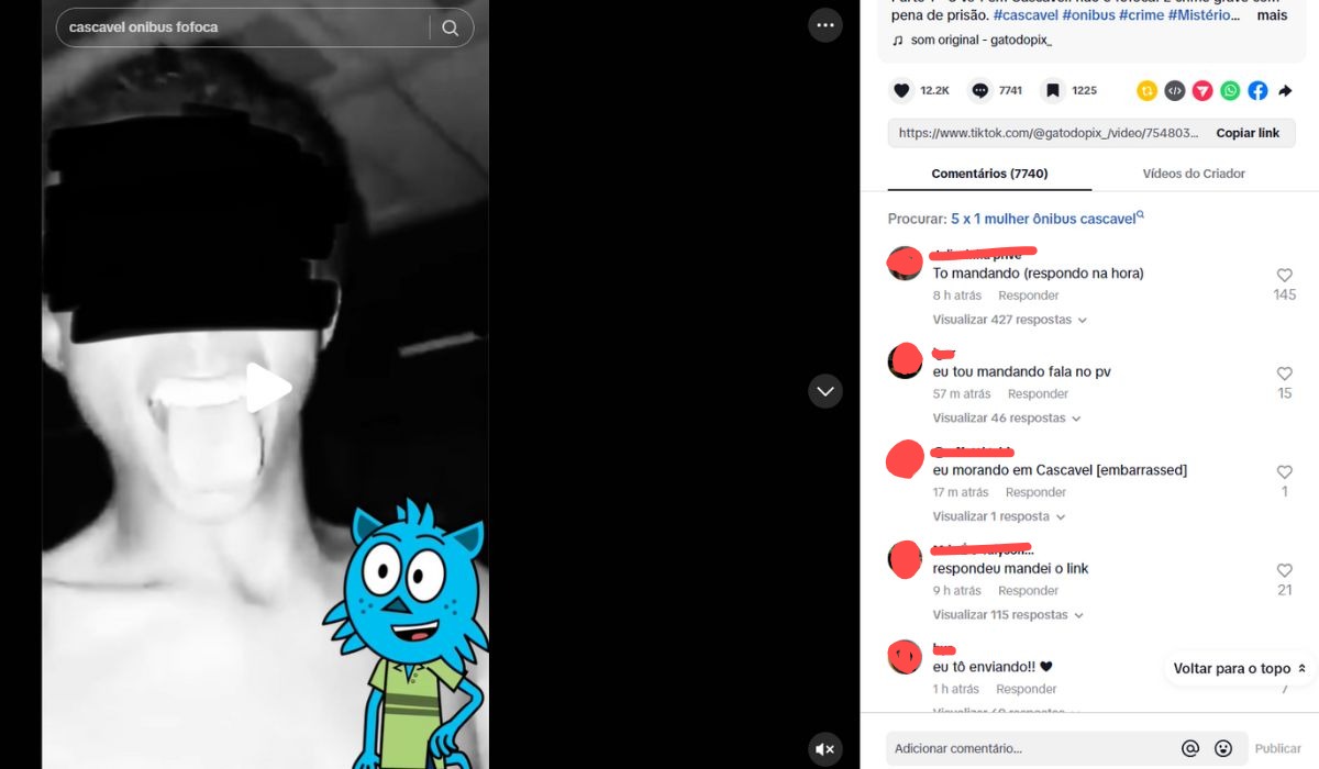 Suruba em ônibus: como a polícia vai identificar quem compartilhou vídeo