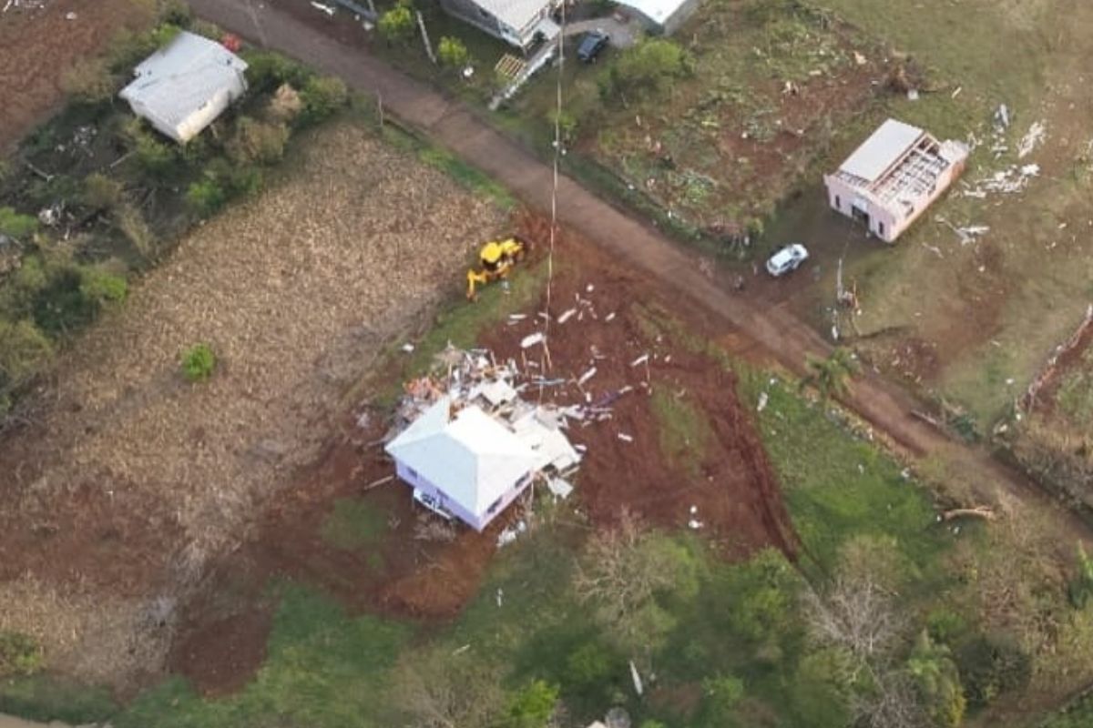 Após tornado, previsão do tempo em SC indica geada