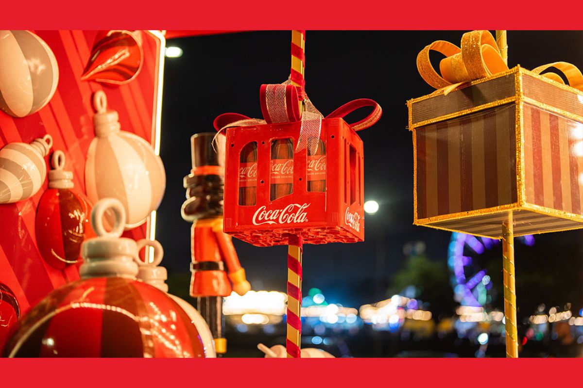 Caravana de Natal da Coca-Cola estreia por Chapecó em SC