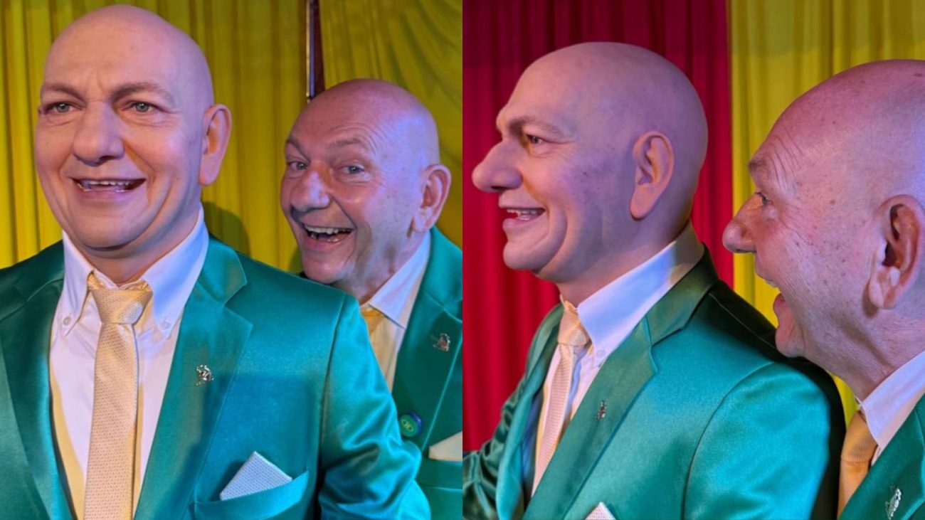 Ficou parecido? Luciano Hang ganha estátua de cera; veja fotos