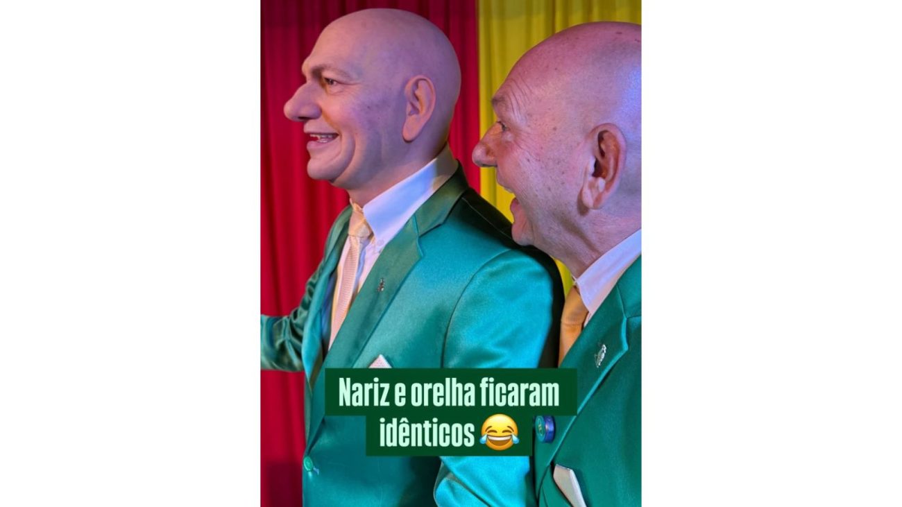 Ficou parecido? Luciano Hang ganha estátua de cera; veja fotos