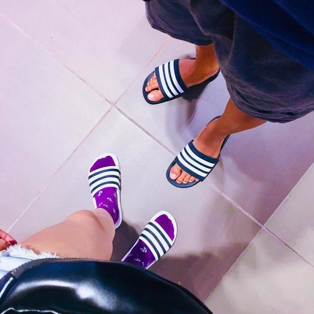 Review: Chinelo Adidas Adilette Aqua: conforto pós-nado e secagem ...