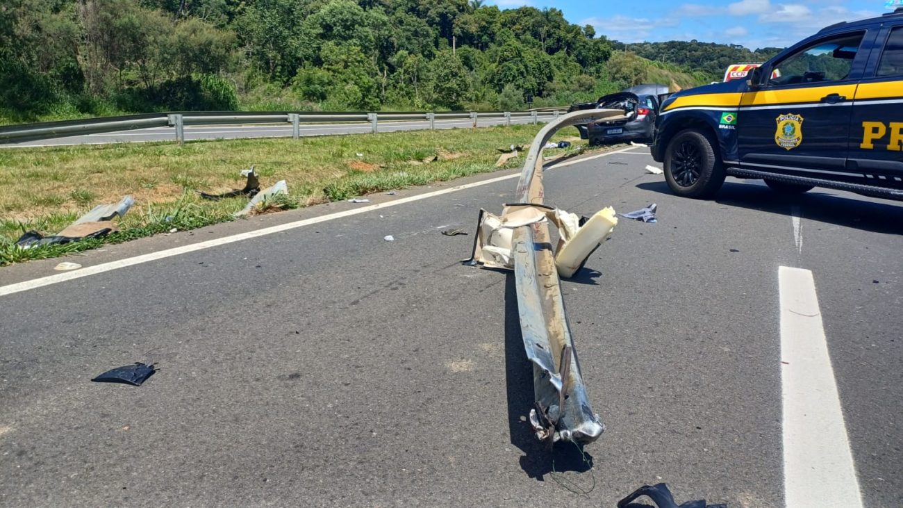Acidente na BR-376 mata criança de 5 anos após BMW ser atravessada por ...