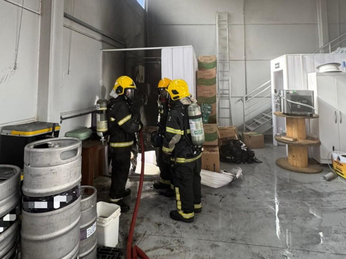 Incêndio atinge cervejaria de Rio do Sul e causa estragos