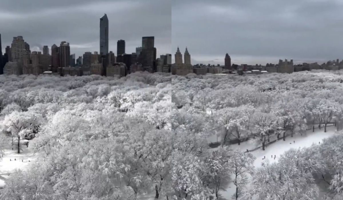VÍDEOS: Ciclone-bomba transforma paisagens nos Estados Unidos