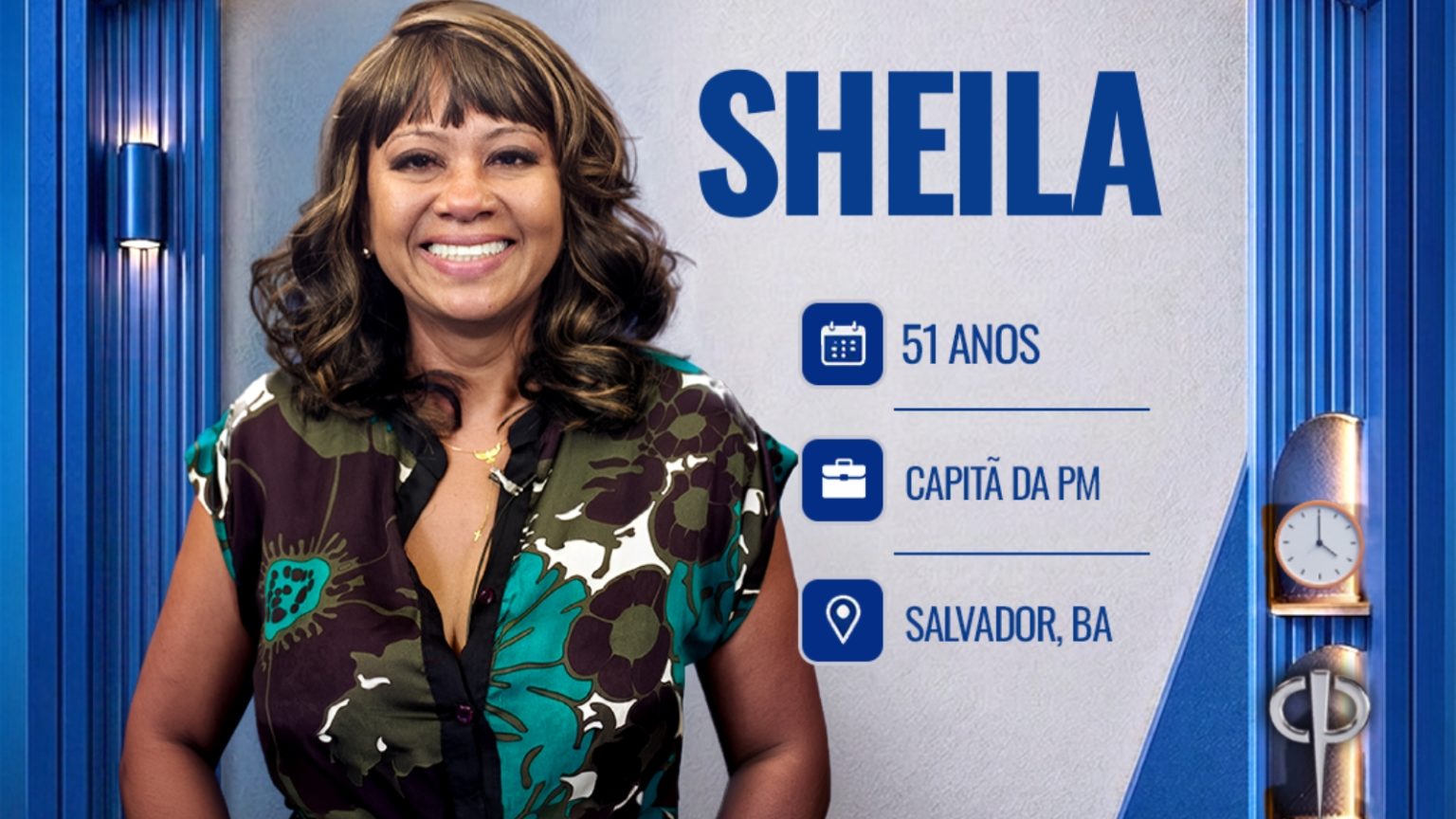 Quem é Sheila, capitã da PM confirmada em Casa do Patrão