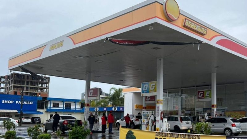 Gasolina sai a R$ 4,50 no Dia Livre de Impostos em Joinville