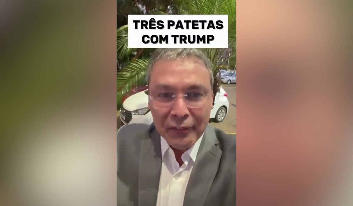 Lindbergh ironiza encontro de Flávio e Eduardo Bolsonaro com Trump ...