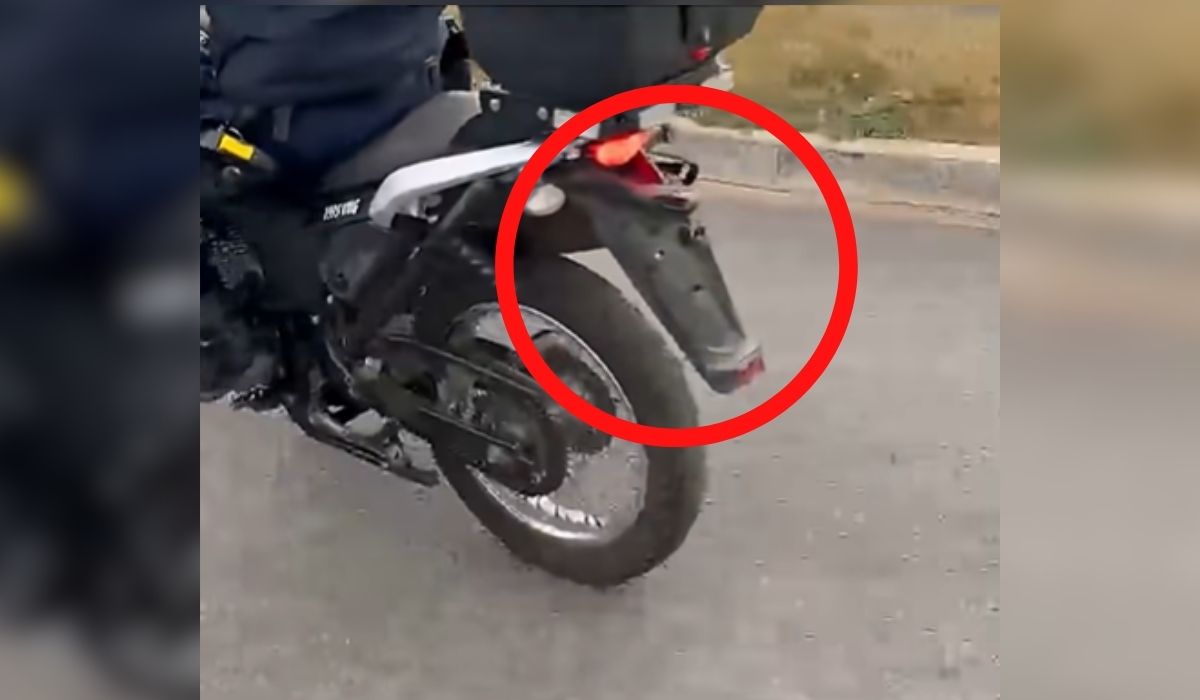 PM aplica multas usando moto sem placa no DF
