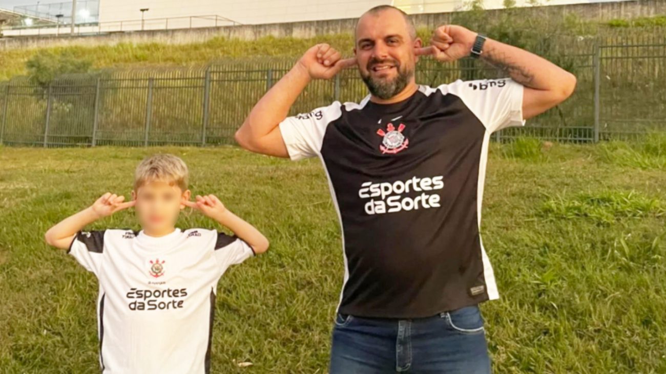 Pai emociona após filho ser morto por motorista bêbado em SC