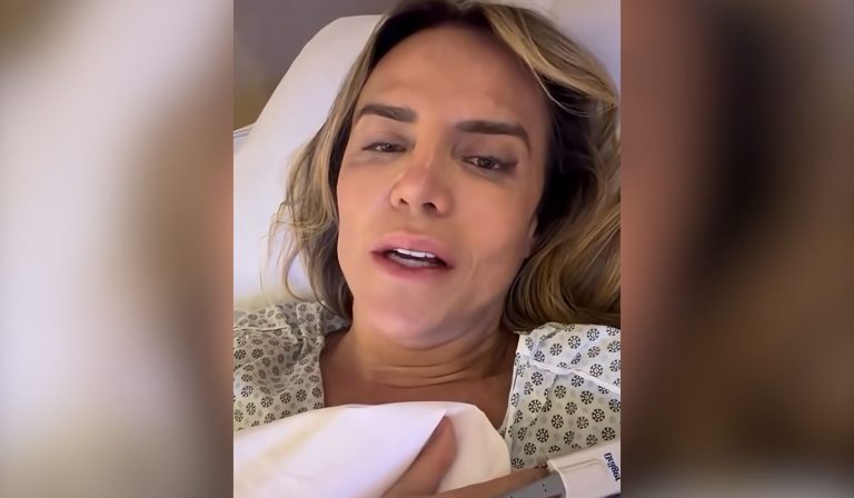 Celina Leão recebe alta hospitalar após passar por drenagem pleural